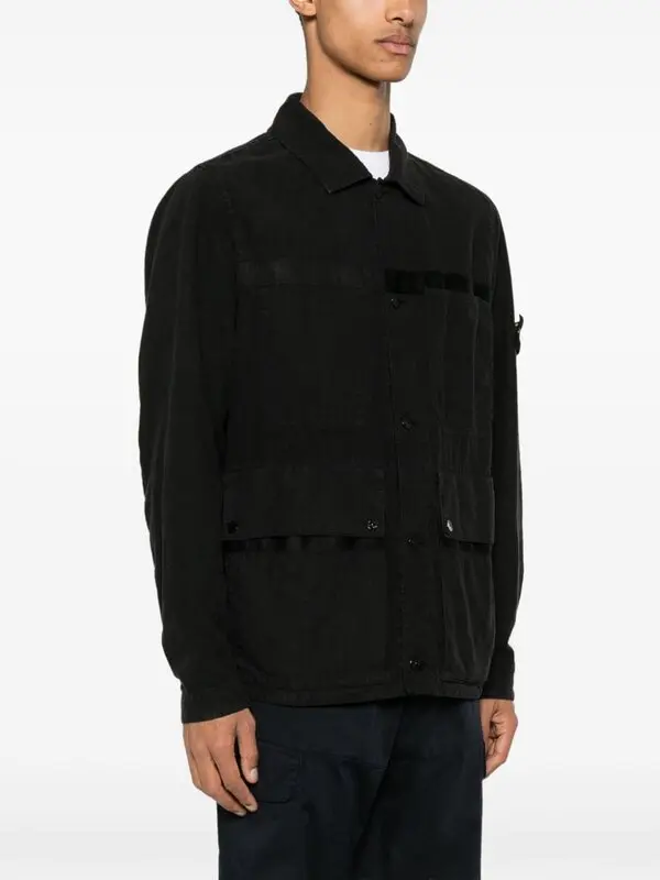 Stone Island Compass Badge Shirt Jacket