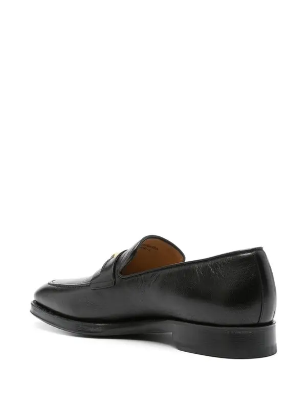 Bally Plume Leather Loafers