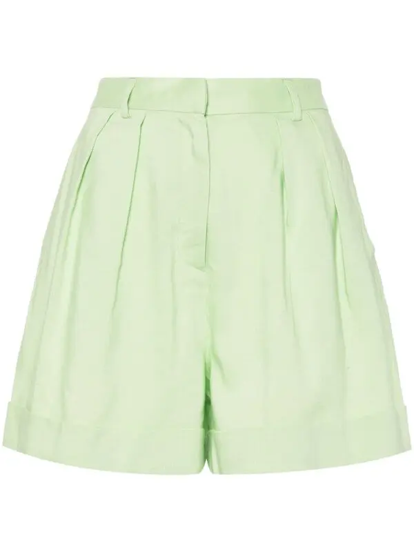 Andamane Rina Pleated Tailored Shorts