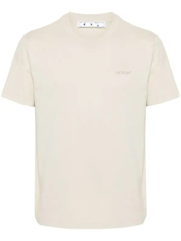 Off-White Arrows-motif T-shirt - Neutrals