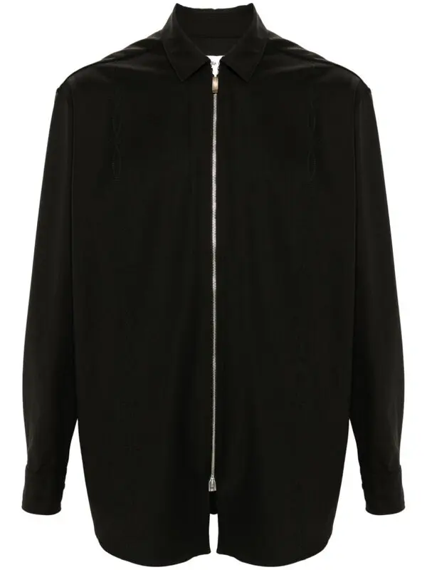 SOULLAND Derry Zipped Shirt