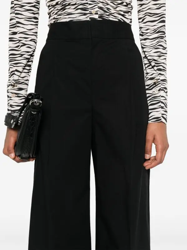 TWINSET Cropped Straight Trousers