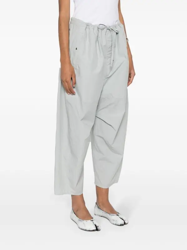 LEMAIRE Drawstring Cropped Trousers