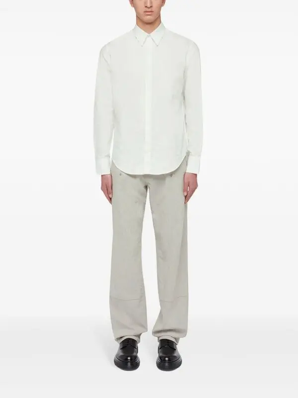 FERRAGAMO Monogramed Cotton Shirt