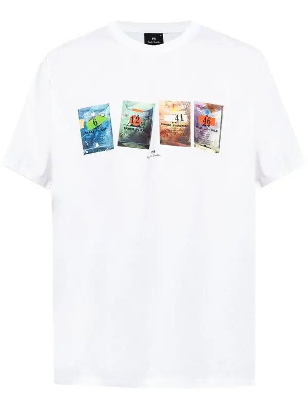 Paul Smith Seed Packet Print T-shirt