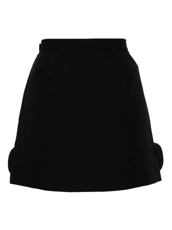 Dice Kayek Floral-appliquéd Miniskirt