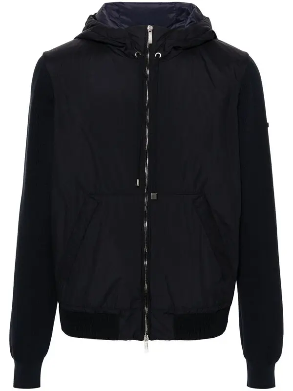Peserico Panelled Hooded Jacket