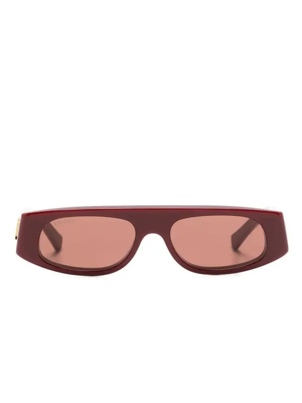 Gucci Rectangle-frame Sunglasses