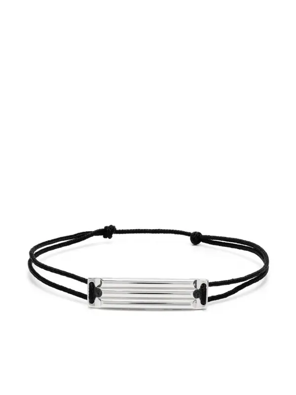 Le Gramme Sterling Gordon Braided Bracelet - Silver