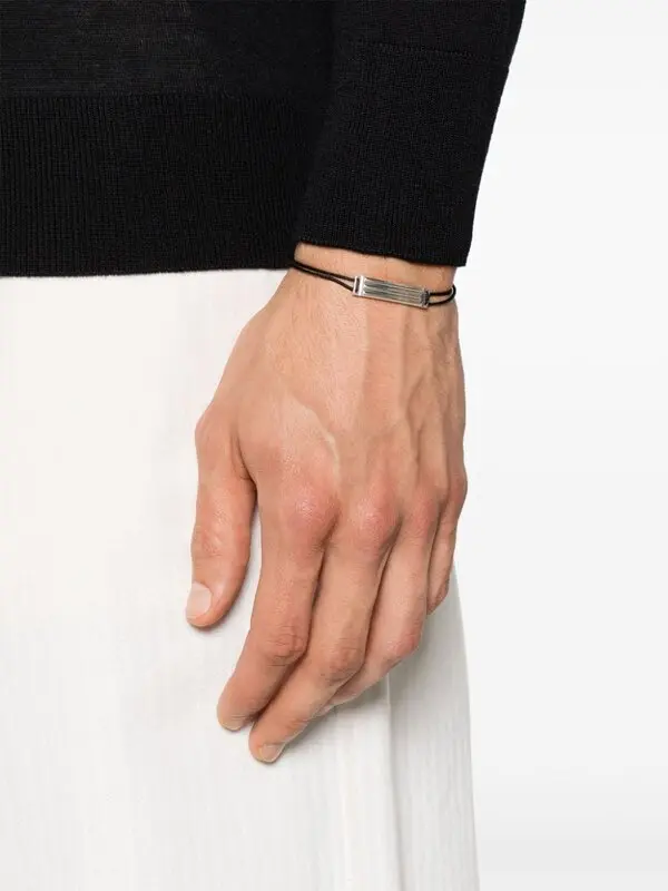 Le Gramme Sterling Gordon Braided Bracelet