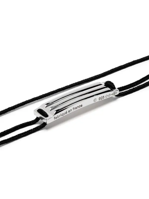 Le Gramme Sterling Gordon Braided Bracelet