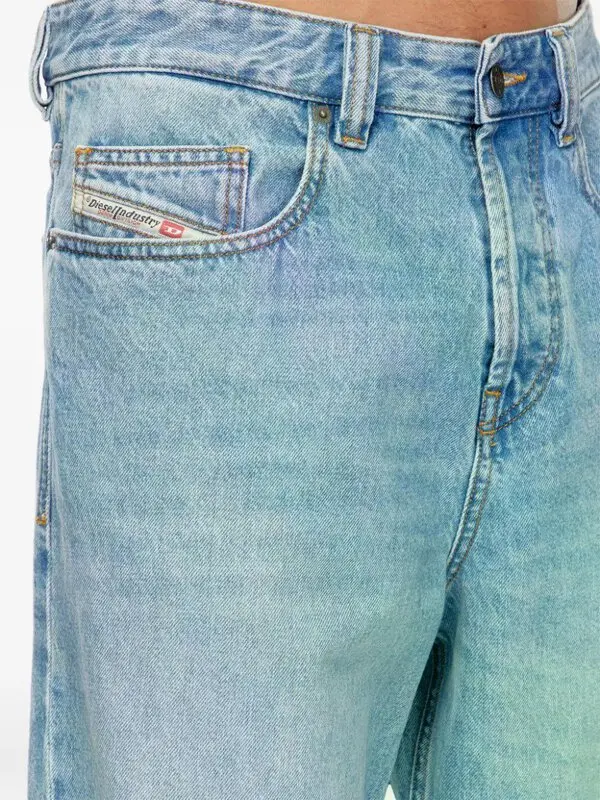 DIESEL® 2001 D-macro Relaxed Jeans - Blue