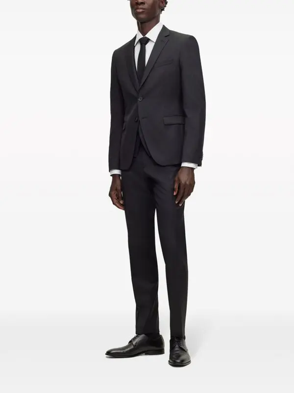 BOSS Virgin-wool Single-breasted Blazer
