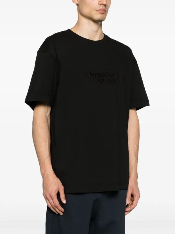 Missoni Logo-embroidered Cotton T-shirt