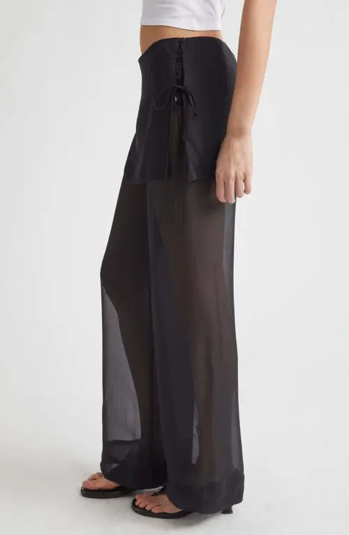 Paloma Wool Archive Layered Silk Trousers