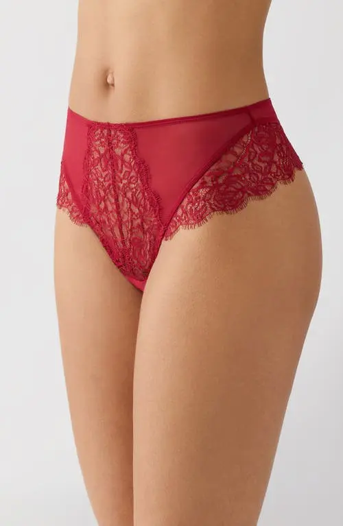 Wacoal It's On High Waist Thong - Biking Red