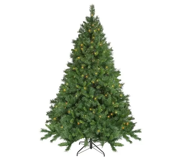 NORTHLIGHT 6.5' Pre-lit Chatham Pine Tree Clea R Lights - One-color
