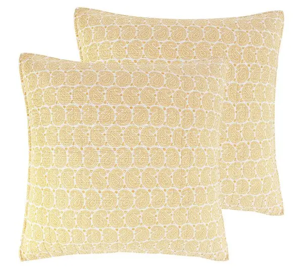 LEVTEX HOME St. Ives Euro Sham Set Of 2 - One-color