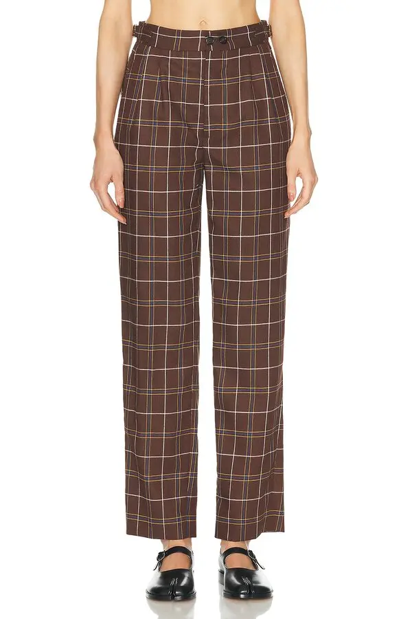 BODE Dunham Plaid Trouser