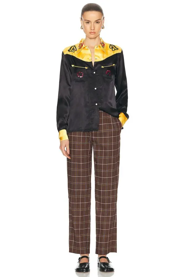 BODE Dunham Plaid Trouser