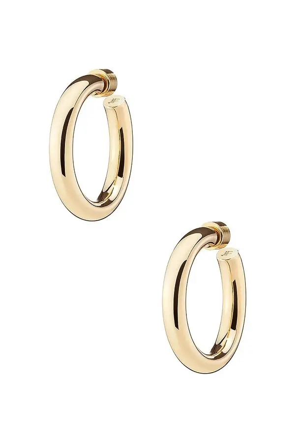JENNIFER FISHER Natasha Mini Hoop Earrings - Yellow Gold