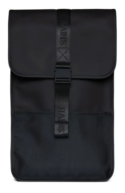 Rains Waterproof Backpack - Black