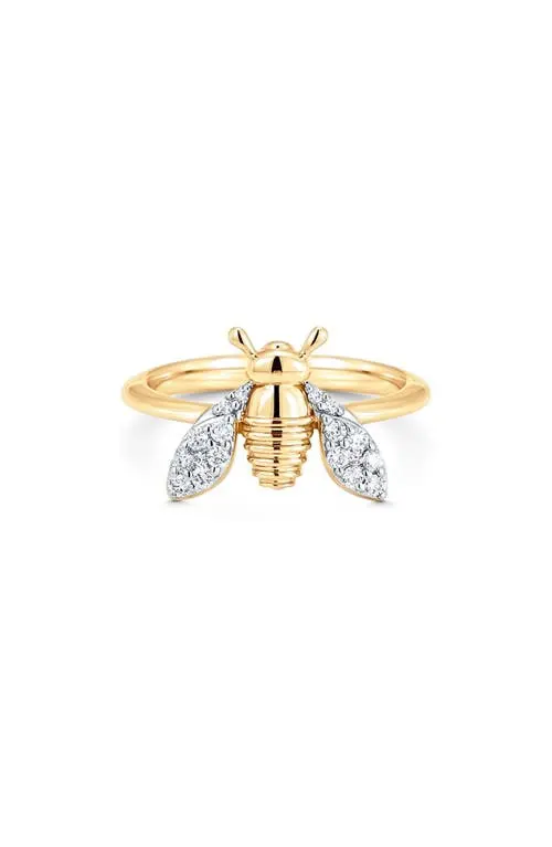 Sara Weinstock Queen Bee Diamond Ring - Yellow