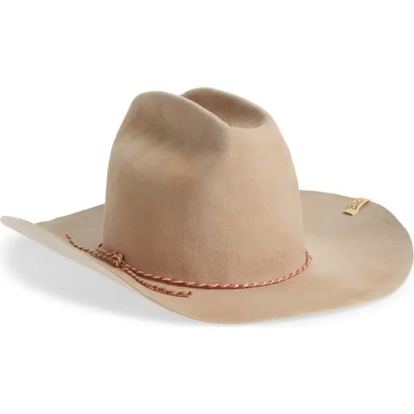 Visvim Vin Felted Rabbit Hair Cowboy Hat - Beige | Editorialist