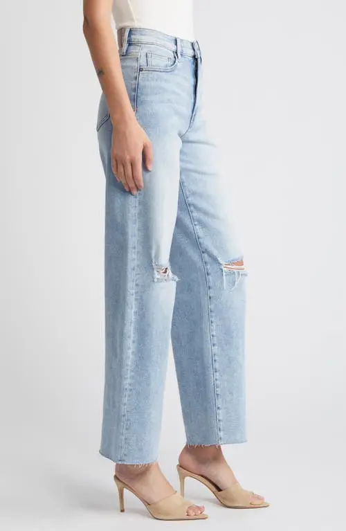 HIDDEN JEANS Ripped High-waist Dad Jeans