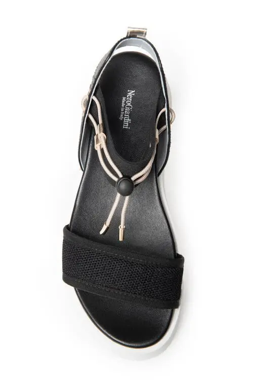 NEROGIARDINI Platform Sandals - Black