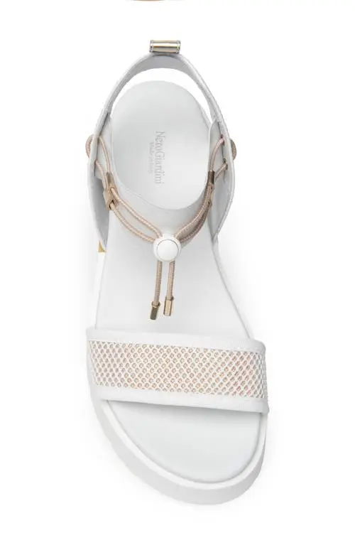 NEROGIARDINI Platform Sandals - White