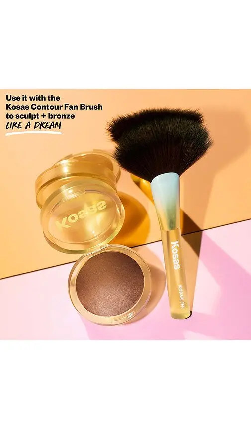 KOSAS The Sun Show Glowy Warmth Talc-free Baked Bronzer