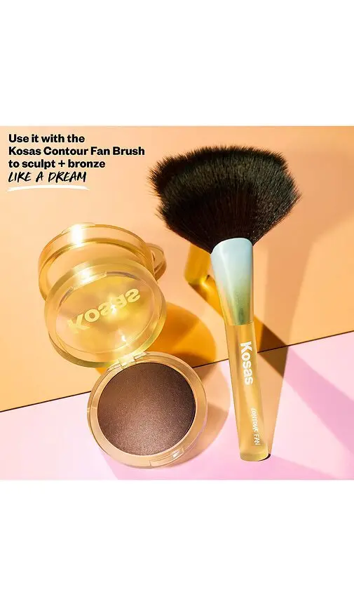KOSAS The Sun Show Glowy Warmth Talc-free Baked Bronzer - Paradise