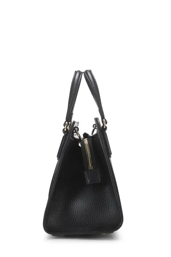 Gucci Soho Grained Leather Handbag - Black