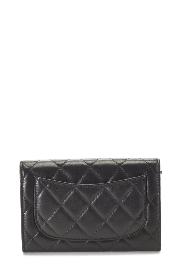Chanel Lambskin Classic Flap Wallet