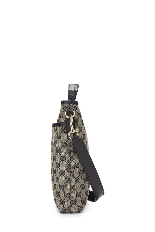 Gucci Gg Canvas Web Pocket Messenger
