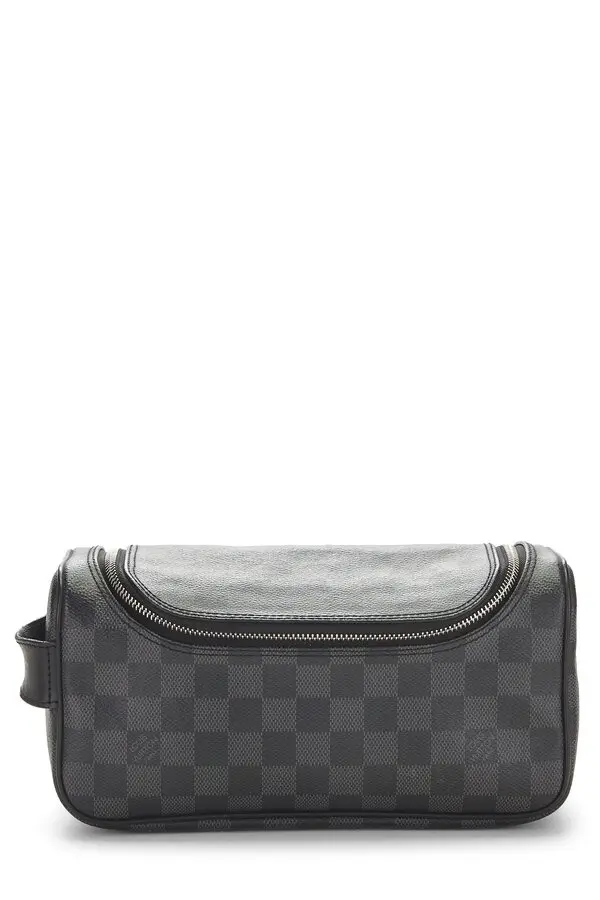 LOUIS VUITTON Damier Graphite Toiletry Case - Black