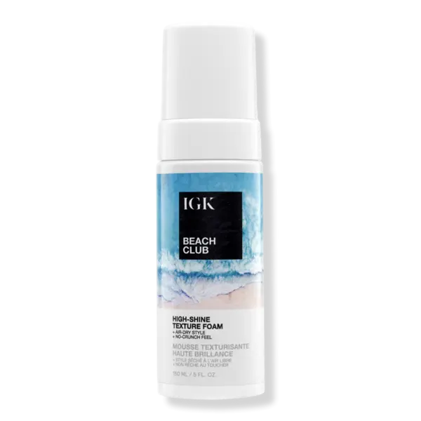 IGK Beach Club High-shine Texture Foam - One-color