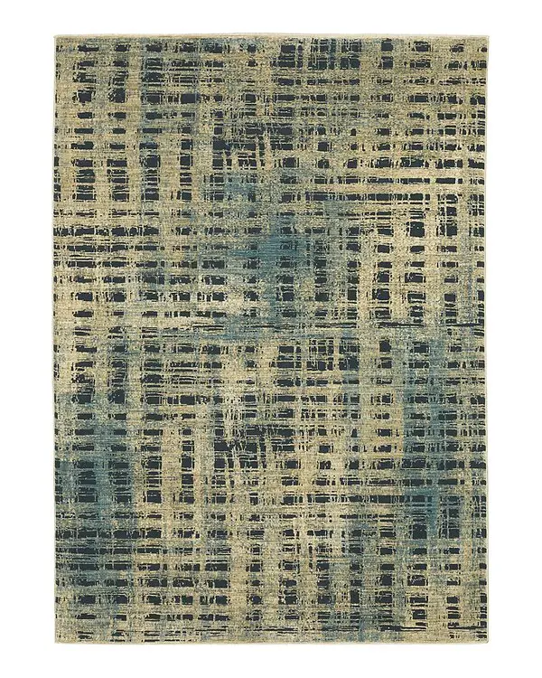 ORIENTAL WEAVERS Reed Re07b Area Rug, 5'3 X 7'6 - Green/beige