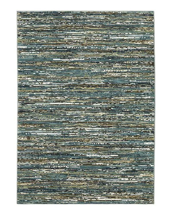 ORIENTAL WEAVERS Reed Re01g Area Rug, 6'7 X 9'6 - Blue