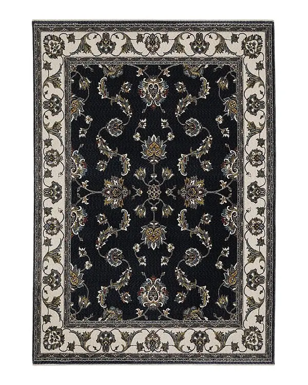 ORIENTAL WEAVERS Vivian Vi01b Area Rug, 6'7 X 9'6 - Blue/navy