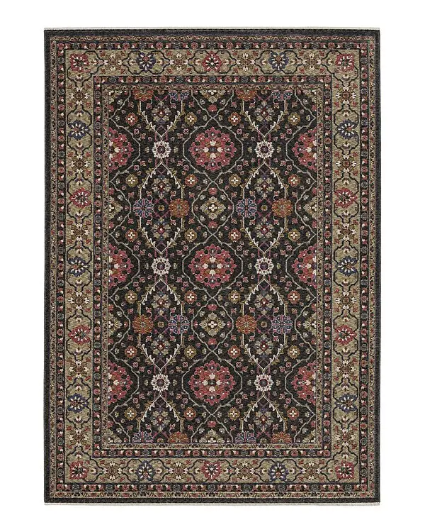 ORIENTAL WEAVERS Hastings Ha07d Area Rug, 6'7 X 9'6 - Charcoal