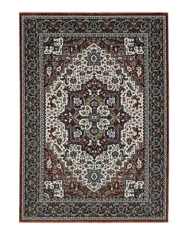 ORIENTAL WEAVERS Vivian Vi06a Area Rug, 3'10 X 5'5 - Red