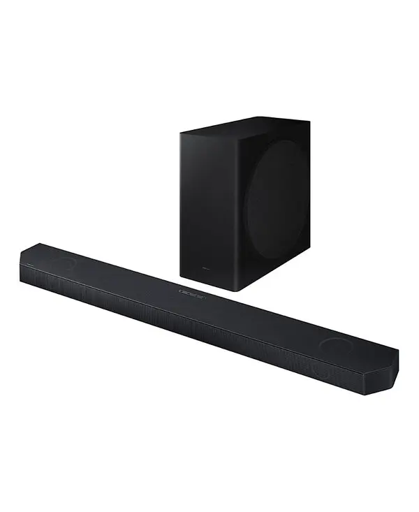 SAMSUNG Hw-qs730d 3.1.2-channel Soundbar With Wireless Subwoofer - Black