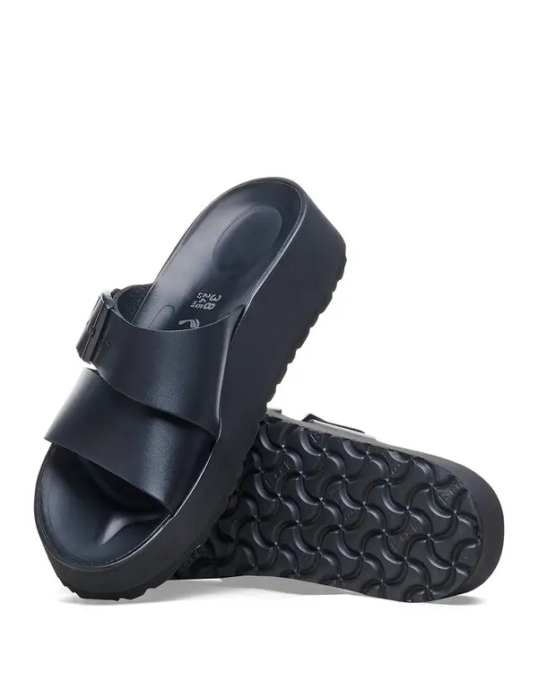 BIRKENSTOCK Almina Slip On Wedge Sandals - Black