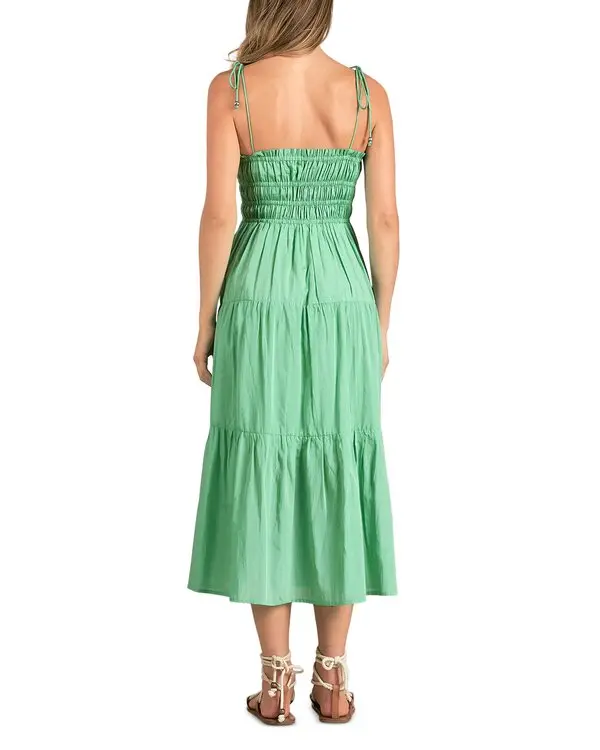Elan Smocked Midi Dress