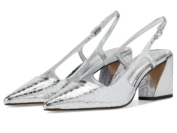 Vince Camuto Sindree High Heel Pumps - Silver