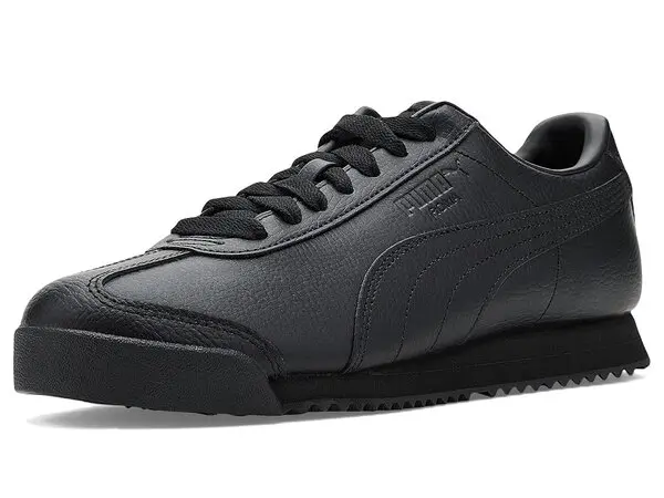 PUMA Roma 24 Standard Lace Up Casual Sneakers - Black