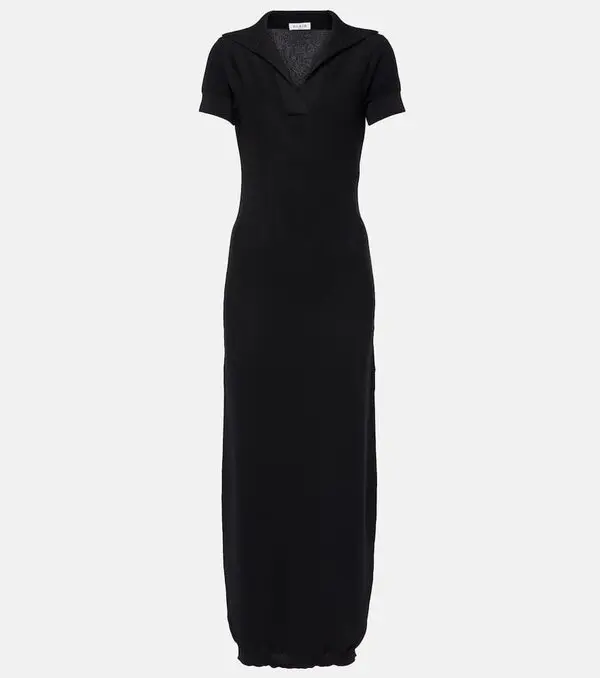 Alaïa Semi-sheer Polo Dress
