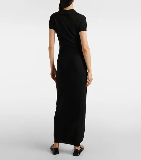 Alaïa Semi-sheer Polo Dress